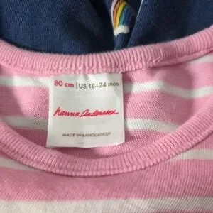 Hanna Andersson | Dresses | Hanna Andersson Mixie Rainbow Stripe Dress ...